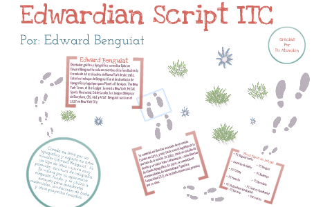 Edwardian Script ITC Font by Robert Gonzalez on Prezi