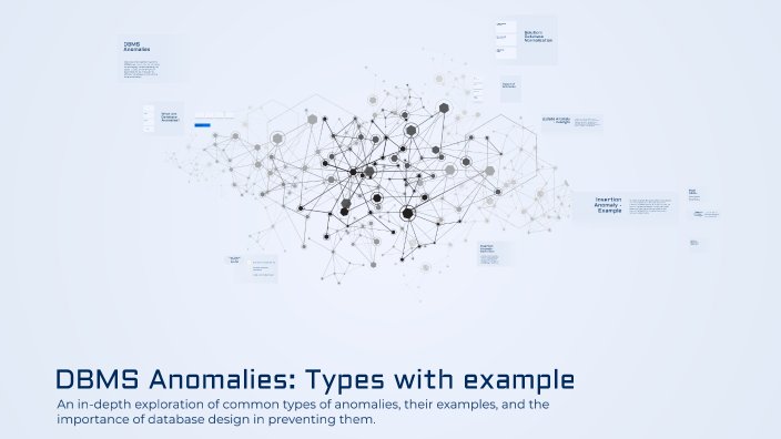 DBMS Anomalies: Types with example by khaitan Patil on Prezi