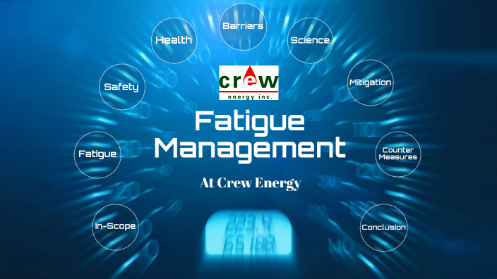 Crew Energy Fatigue Management Training by Susan Sawatzky on Prezi