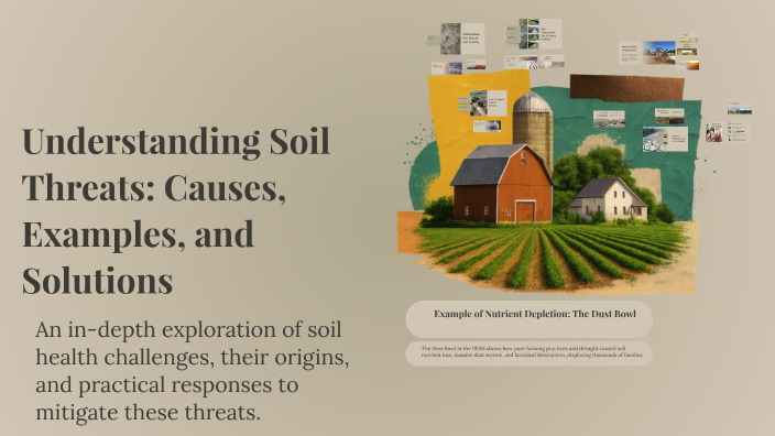 Understanding Soil Threats: Causes, Examples, and Solutions by kaylen ...