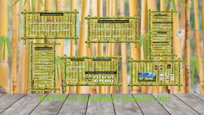 BANTULA Awarding Ceremony 2017 by Daryl Rhey Macario on Prezi