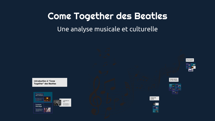 Come Together des Beatles by nathan chevalier on Prezi