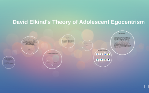 David Elkind's Theory of Adolescent Egocentrism by Michael Baboolal on ...