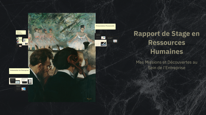 Rapport de Stage en Ressources Humaines by Erwan Quellery on Prezi