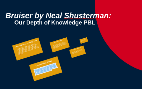 Bruiser by Neal Shusterman: by Megan Munce on Prezi