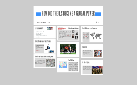 HOW DID THE US BECOME A GLOBAL POWER by Michelle Rodriguez on Prezi