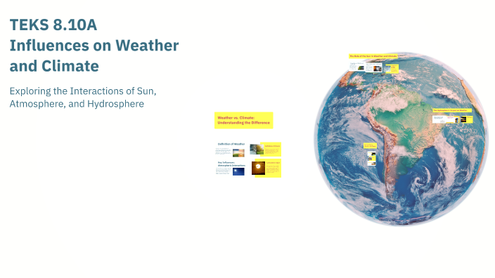 TEKS 8.10A Influences on Weather and Climate by Jason Reichert on Prezi