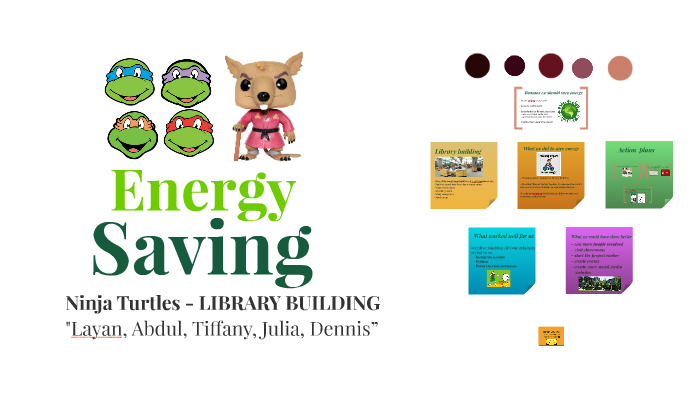 Ninja Turtles - LIBRARY BUILDING by Tiffany Li