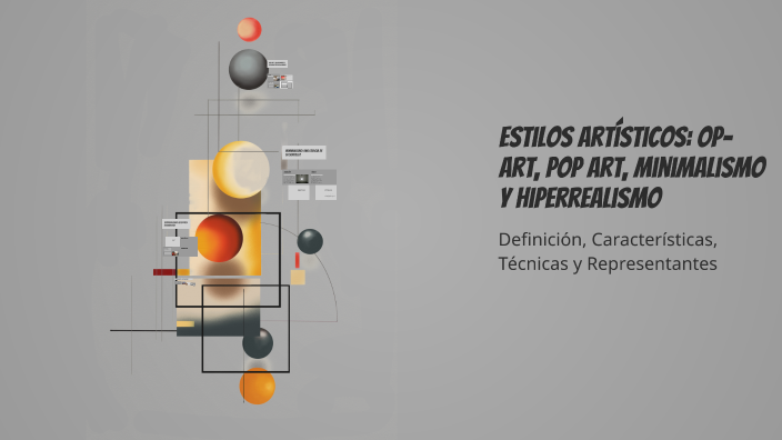 Estilos Artísticos: Op-Art, Pop Art, Minimalismo y Hiperrealismo by ...