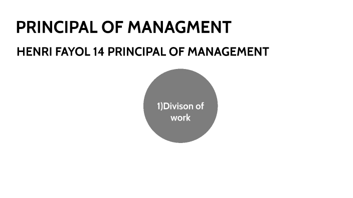 principal of managment and role of HRM by prashant k mudhol mudhol on Prezi