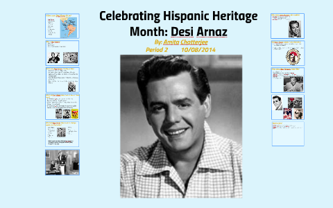 Celebrating Hispanic Heritage Month: Desi Arnaz by Amita Chatterjee on ...