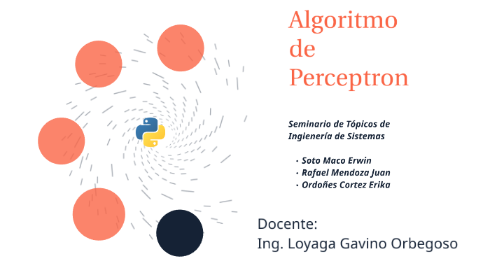 Algoritmo de Perceptron by juan Rafael Mendoza on Prezi