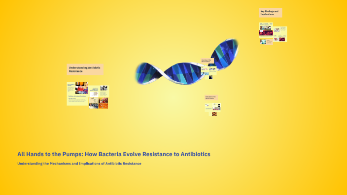 All Hands to the Pumps: How Bacteria Evolve Resistance to Antibiotics ...