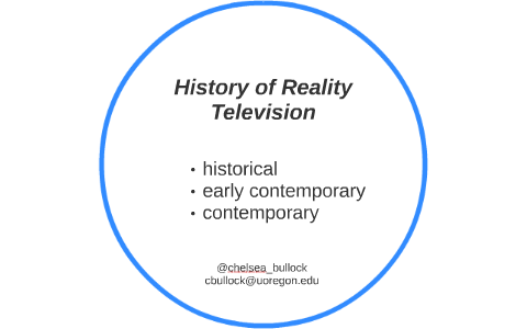 History of Reality Television by Chelsea Bullock on Prezi