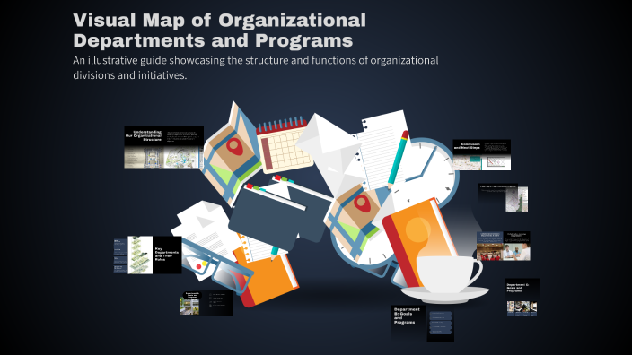 Visual Map of Organizational Departments and Programs by Rehana Siddiqi ...