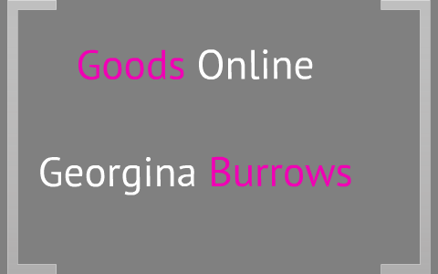 Georgina Burrows by Andrew Pearson on Prezi