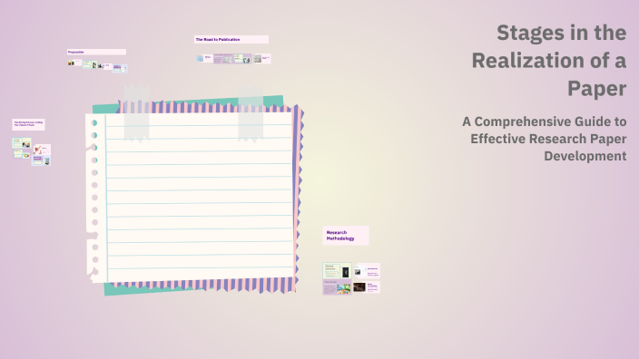 Stages in the Realization of a Paper by lubna shirin on Prezi