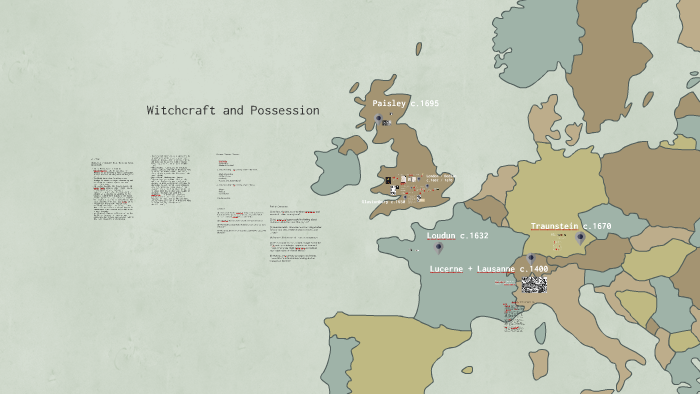 Witchcraft and Possession by John L-D on Prezi