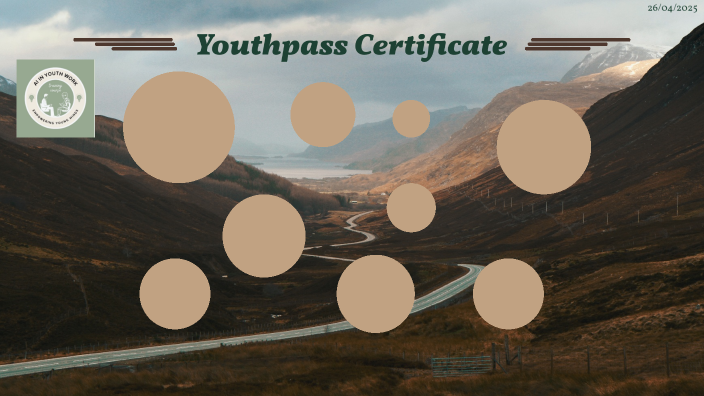Youthpass Certificate by Sofia Pereira on Prezi