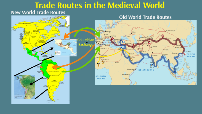 Trade Routes in the Medieval World 2.0 by Michelle Soporito on Prezi