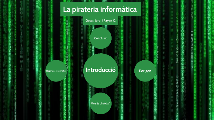 La pirateria informàtica by Óscar Serra Vispe on Prezi