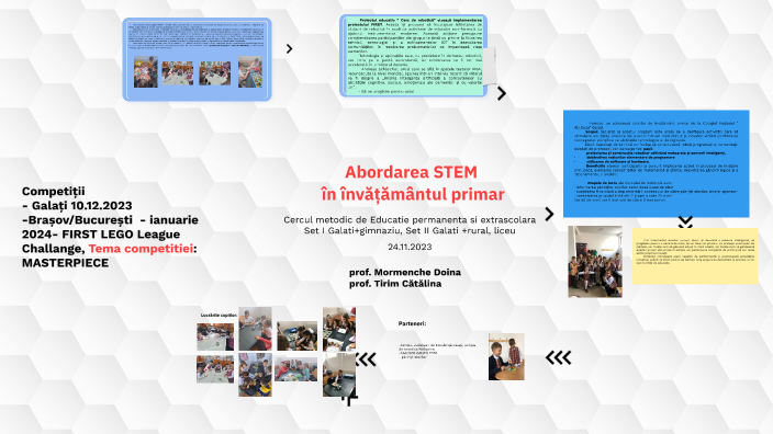 Abordarea STEM în învățământul primar, proiect educativ- Cerc de Robotică by Doina Mormenche on ...