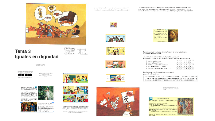 6º SA 3. Iguales en dignidad by carol M.