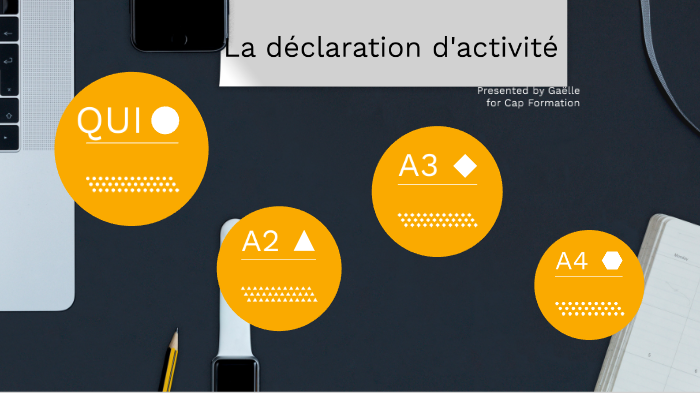 La déclaration d'activité du formateur by Gaelle de wangen on Prezi