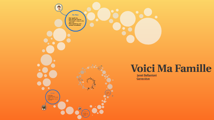 Voici Ma Famille by Janet Bellantoni