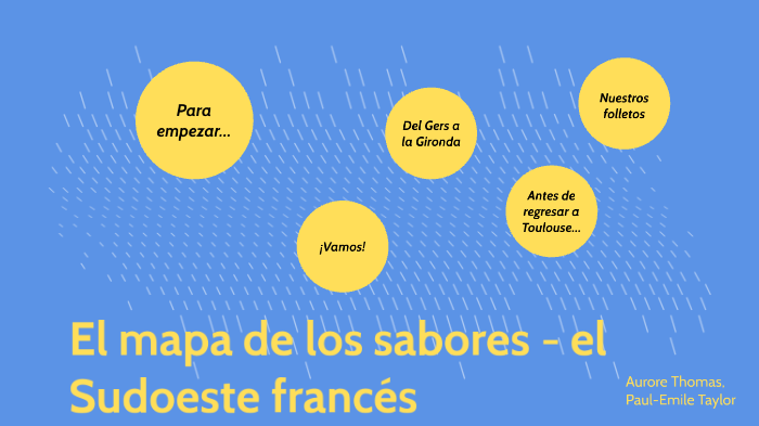 El mapa de los sabores by Paul-Emile Taylor on Prezi