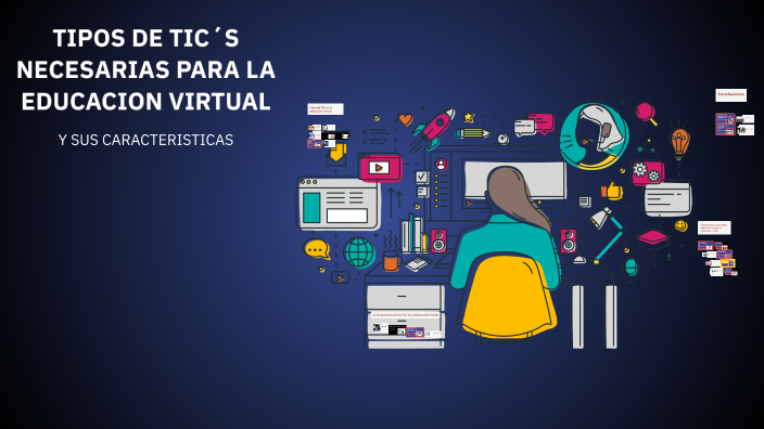 TIPOS DE TIC´S NECESARIAS PARA LA EDUCACION VIRTUAL by itzel bautista on Prezi