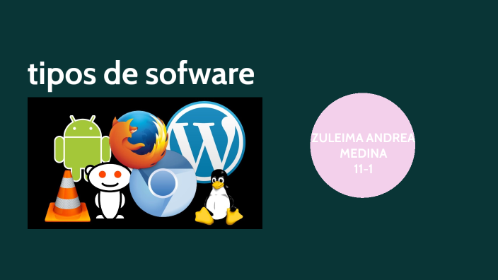 tipos de sofware by zuleima andrea medina velasco on Prezi