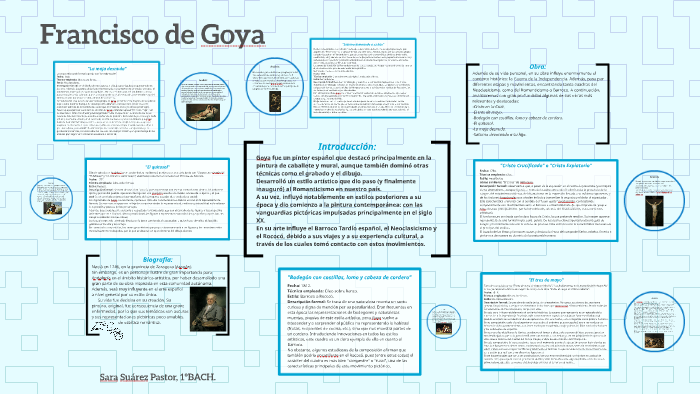 Francisco de Goya by Sara S on Prezi
