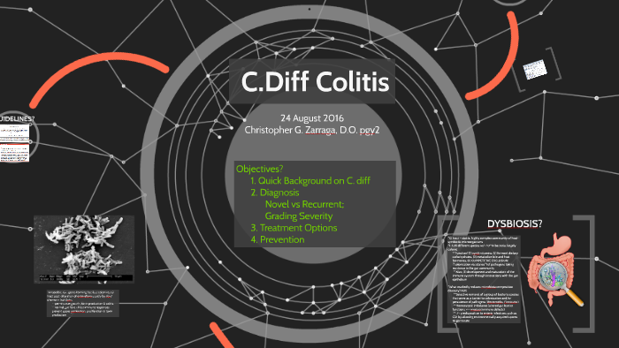 C. diff Colitis, Reviewed by Christopher Zarraga on Prezi