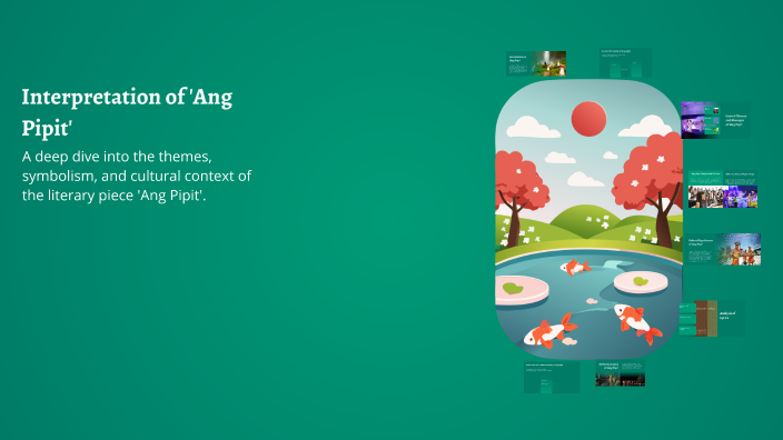 Interpretation of 'Ang Pipit' by John Dave Gabrielle on Prezi