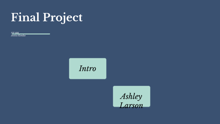 Final Report by Jessica Kondas on Prezi