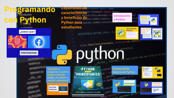 Programando con Python by Carmen Perez on Prezi