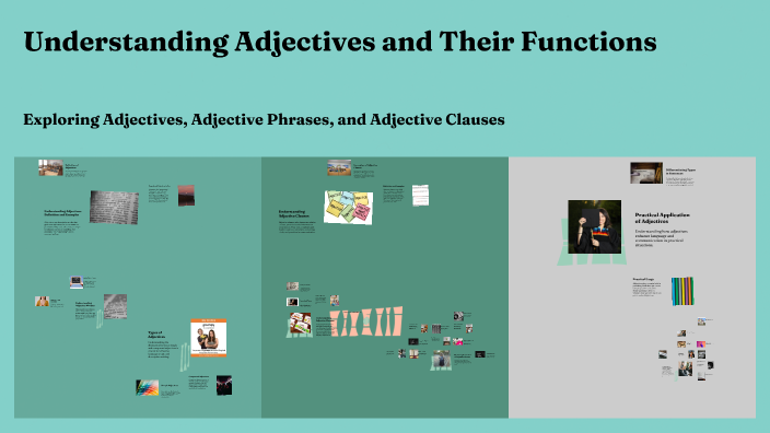 Understanding Adjectives and Their Functions by Therese Eid on Prezi