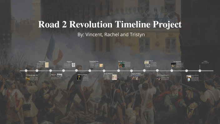 Road 2 Revolution Timeline Project by Rachel Maniscalco on Prezi