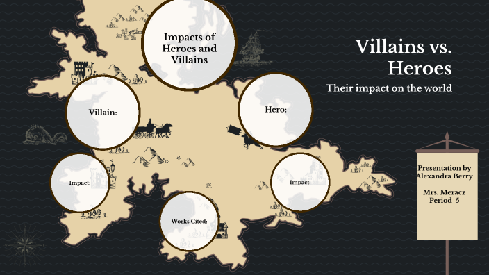 Villains VS. Heroes by Alexandra Berry [STUDENT] on Prezi
