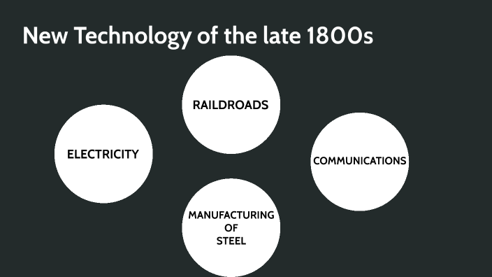 New Technology of the late 1800s by Jon Isasti Arbizu on Prezi