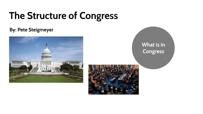 Pete Steigmeyer Structure of Congress by Peter Steigmeyer on Prezi