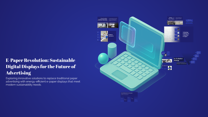 E-Paper Revolution: Sustainable Digital Displays for the Future of ...