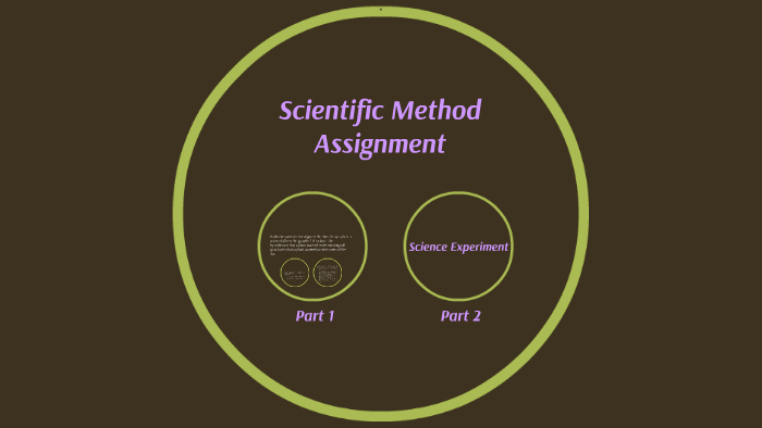 Scientific Method Assignment by on Prezi