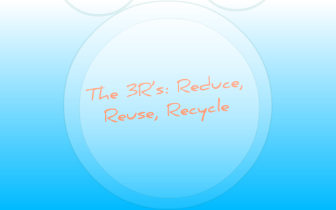 The 3R's by Cheyenne O'Leary