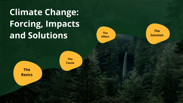 Climate Change: Forcing, Impacts and Solutions by Lindsey KLEIN on Prezi