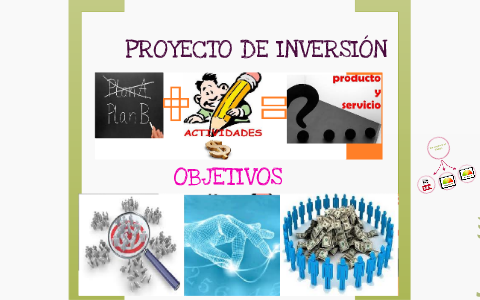 CLASIFICACIÓN DE LOS PROYECTOS DE INVERSIÓN by on Prezi