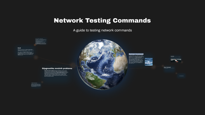 Network Testing Commands by Strahinja Vukajlovi? on Prezi
