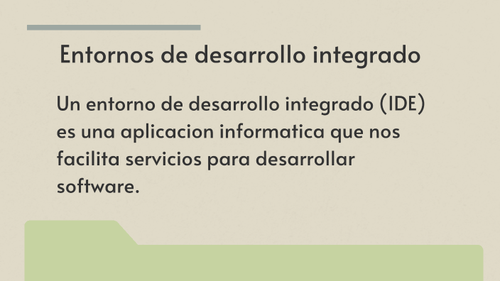 Interactive Development Environments by CRISTIAN ALEXANDER MORENO ...