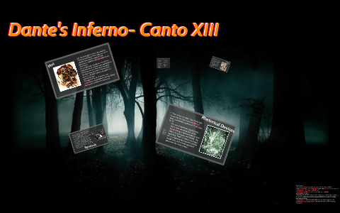Dante's Inferno- Canto XIII by Marc Lazaga on Prezi